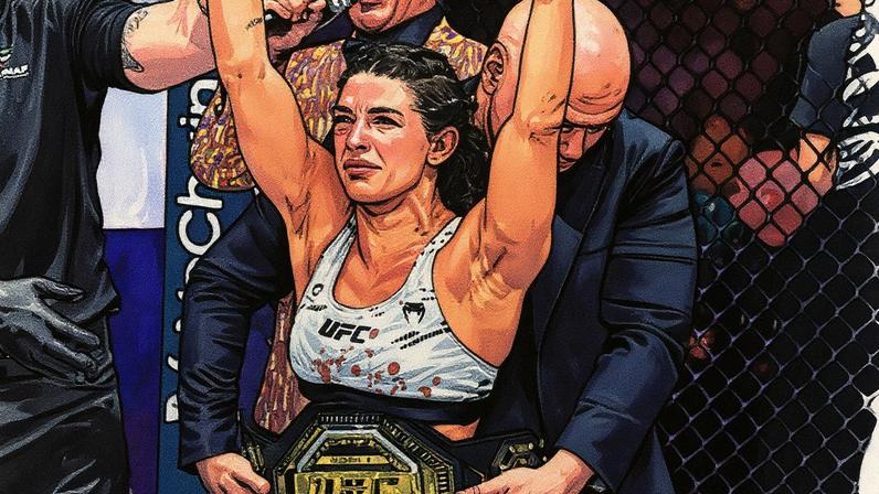 Mackenzie Dern conquista cinturão e entra para a história do UFC ...