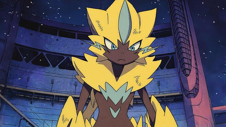 DLC de Pokémon Legends Z-A dá a Zeraora uma mega evolução sombria ...