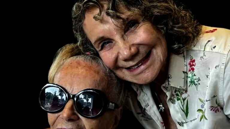 Íris Bruzzi recebe visita de Sylvia Massari no Retiro dos Artistas ...