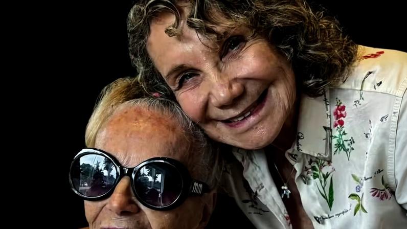 Íris Bruzzi recebe visita de Sylvia Massari no Retiro dos Artistas ...